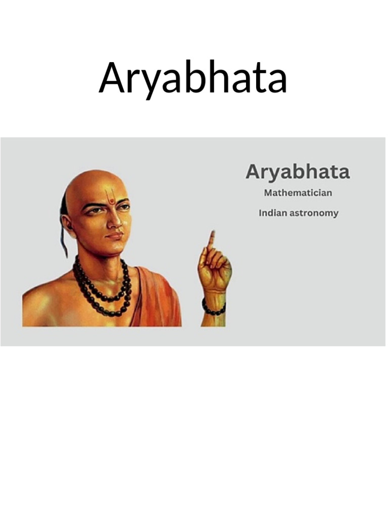Aryabhata 1 | PDF