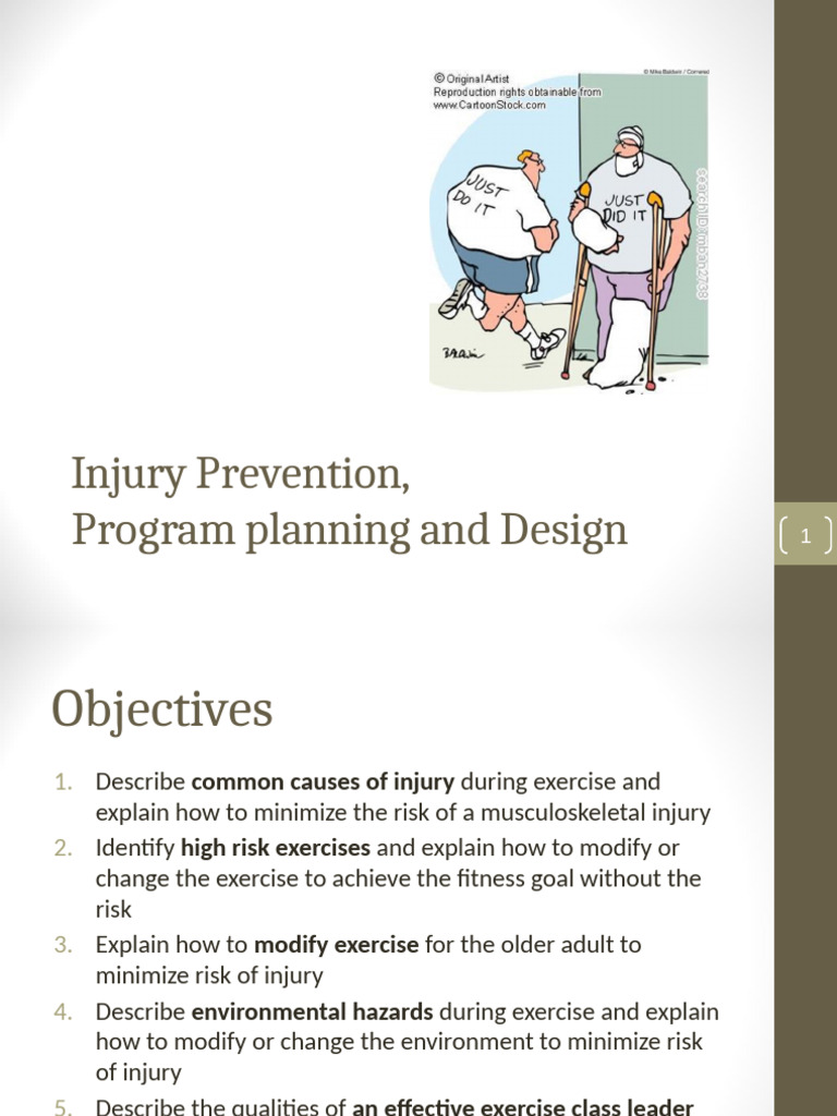 HPR 2024 Program Planning and Injury Prevention | PDF | Anatomical ...