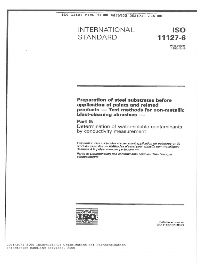 Iso 11127 6 | PDF