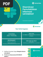Dashboard Monitoring Implementasi SATUSEHAT | PDF