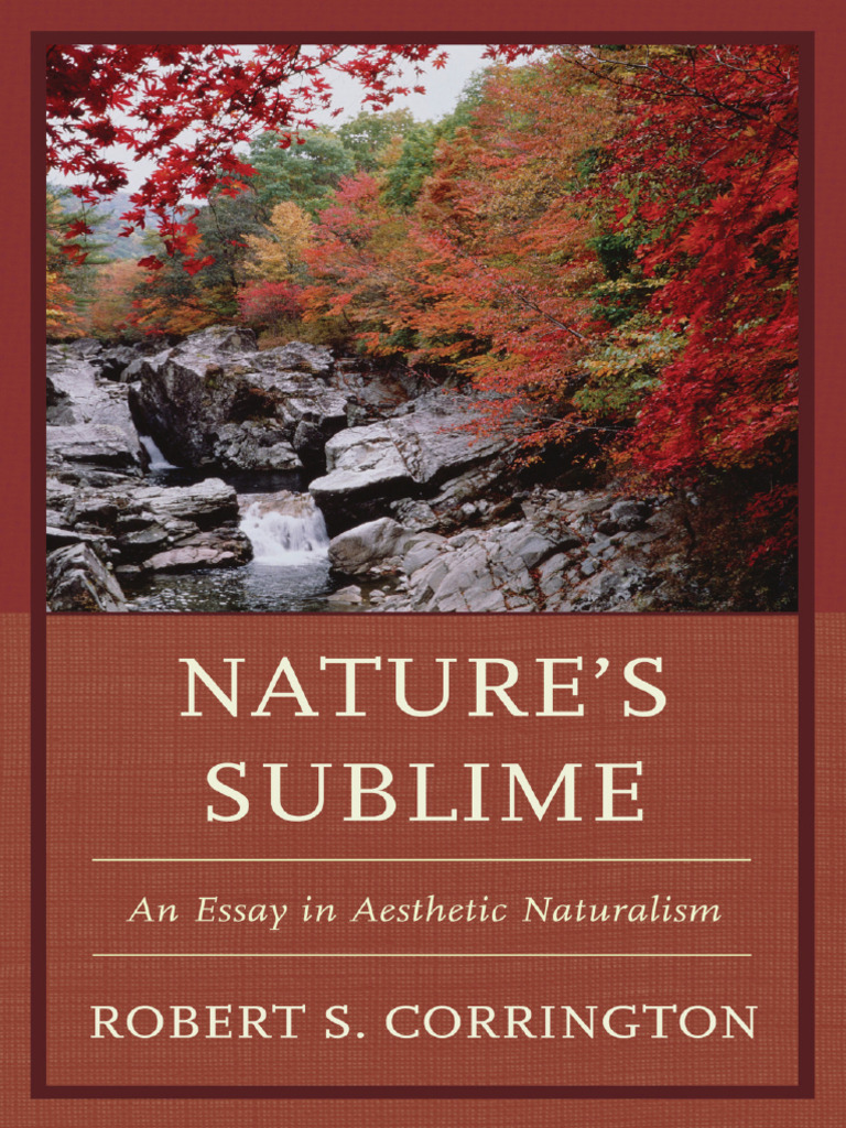 Robert S. Corrington - Nature’s Sublime_ An Essay in Aesthetic ...