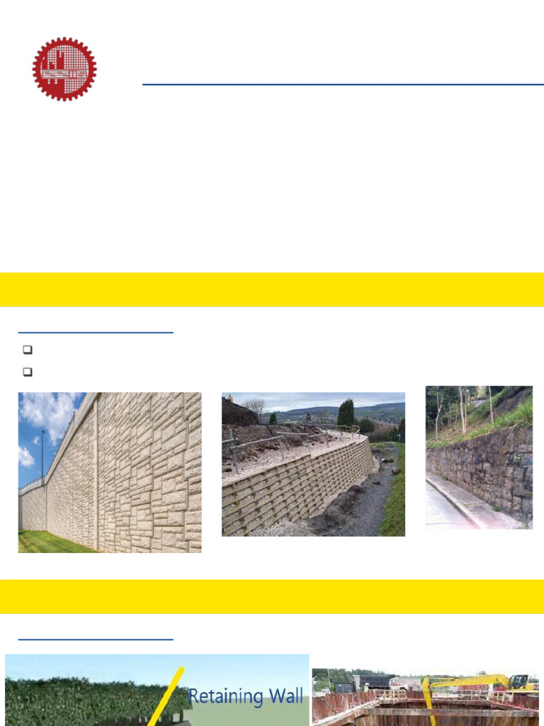 Retaining Wall Quantity Surveying Guide | PDF | Civil Engineering ...