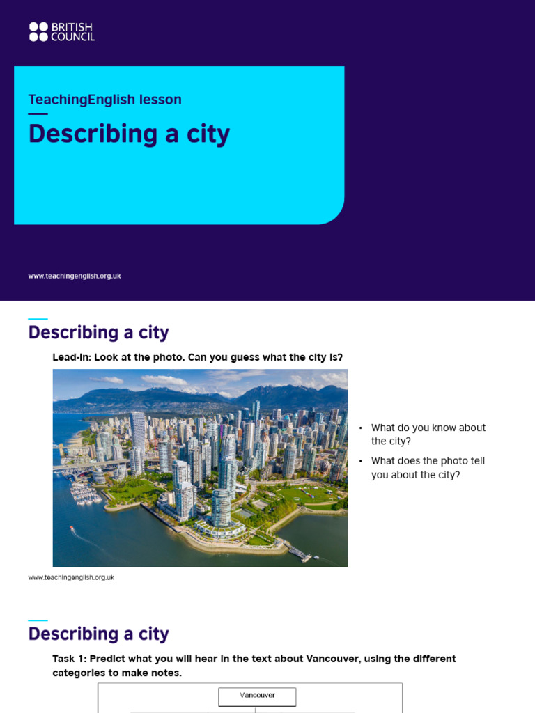 Vancouver: City Overview and Economy | PDF | Vancouver | British Columbia