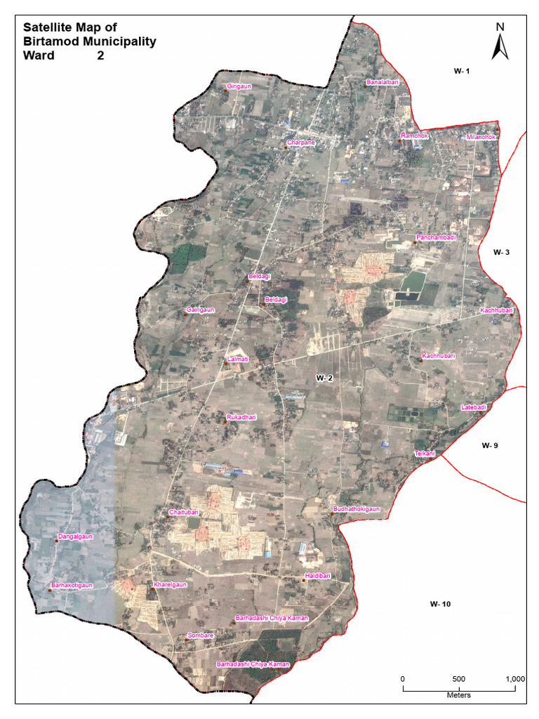 Birtamod Municipality Ward Map | PDF