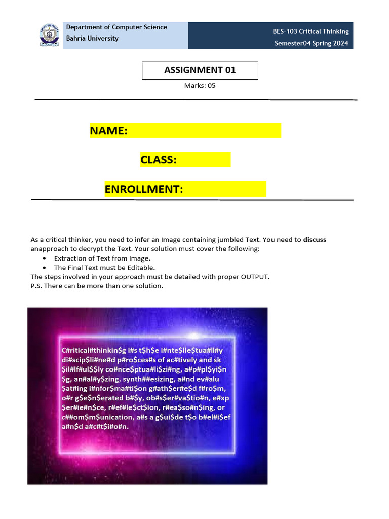 Decrypting Jumbled Text Methods | PDF | Optical Character Recognition ...