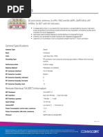 CommScope FFVV-65B-R2 Antenna Specs | PDF | Antenna (Radio ...