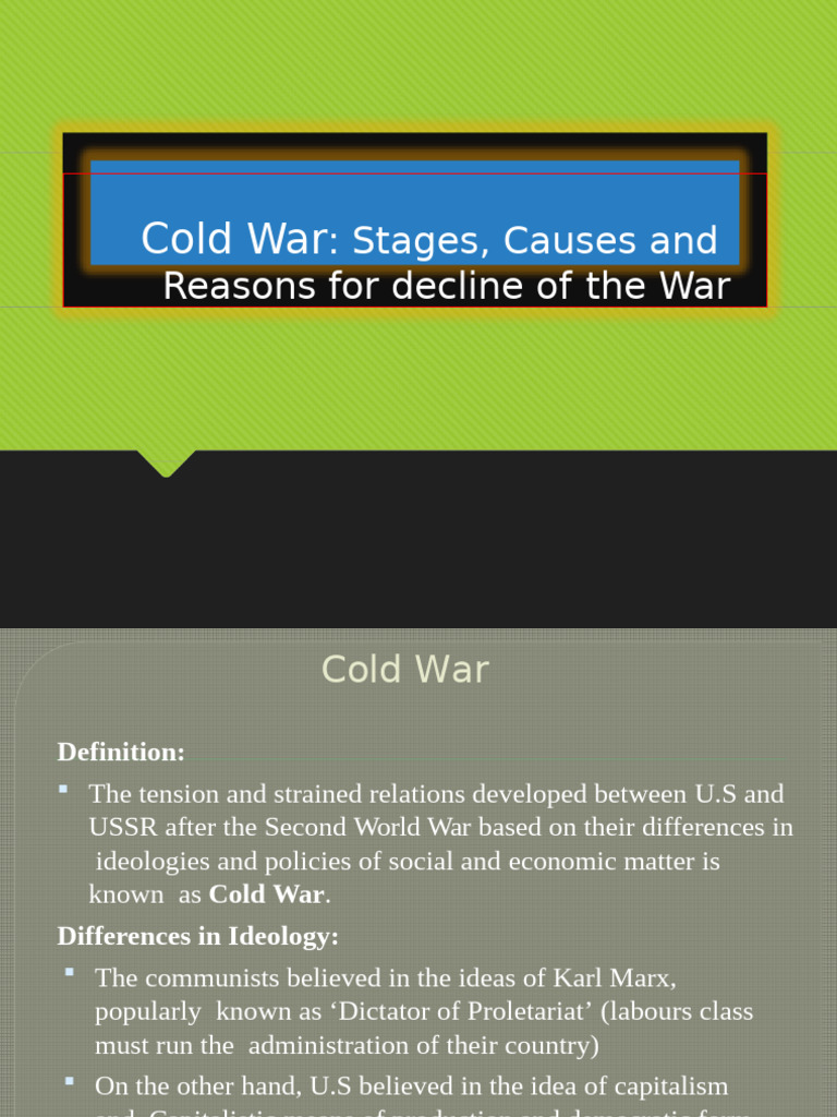 Unit v- Cold War and Its Effects | PDF | Non Aligned Movement | Warsaw Pact