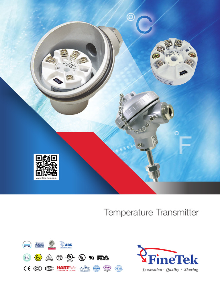 TRX Temperature Transmitter Datasheet | PDF | Power Supply | Electrical ...