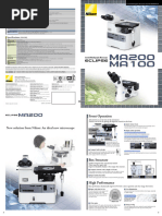 Manual Nikon Ti2 Eclipse 2022 | PDF | Microscope | Equipment