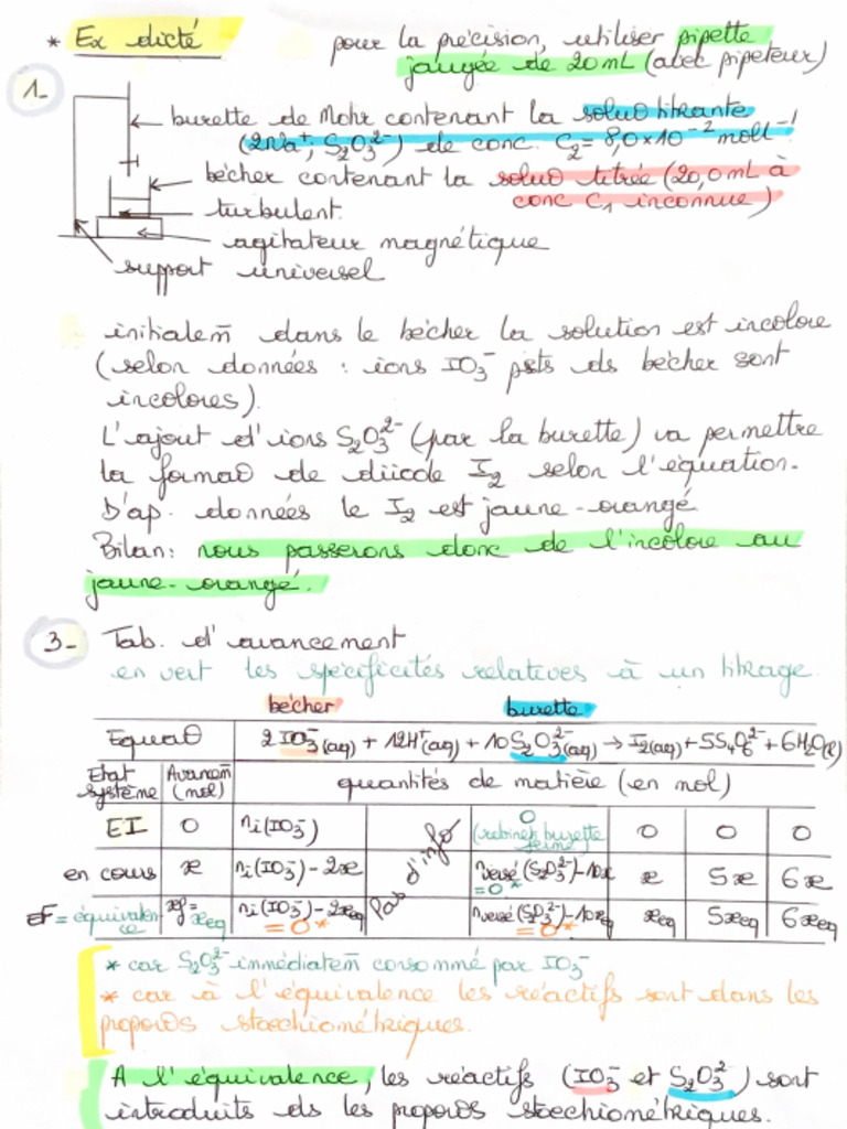 CHP 3 Correction Ex Dicte | PDF