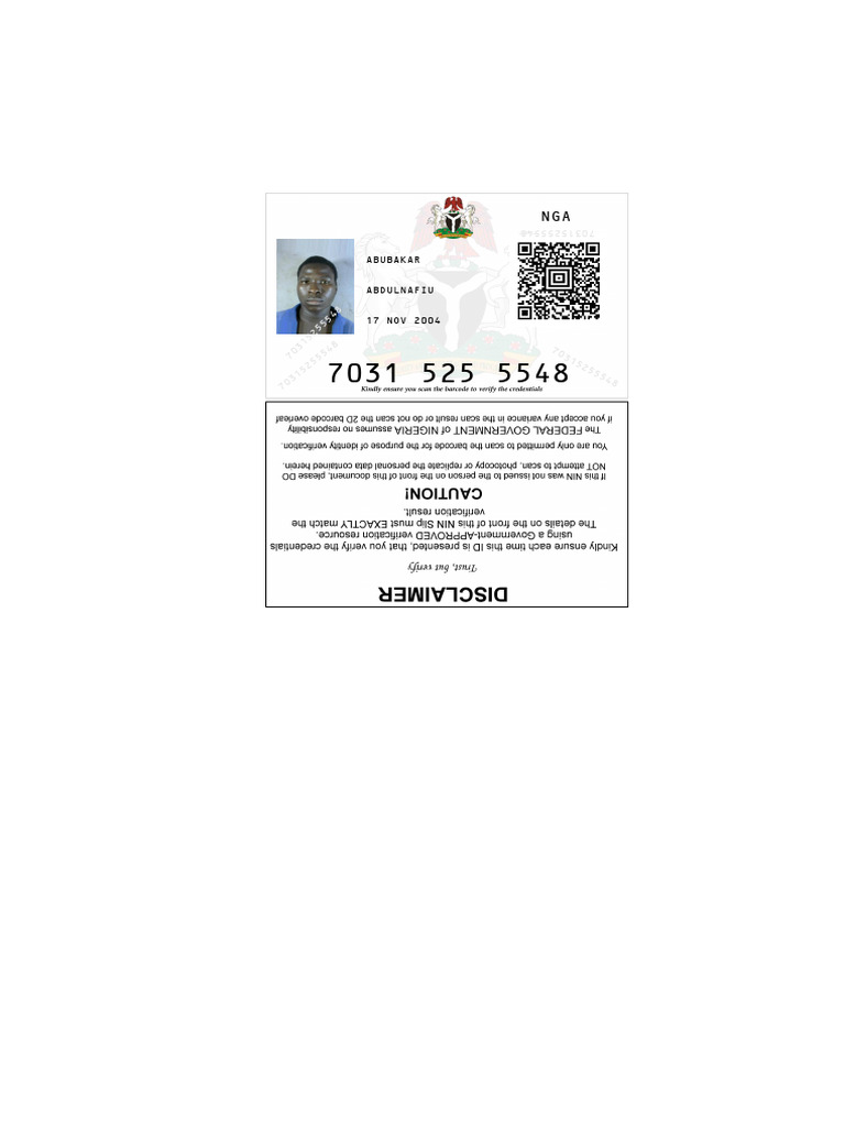 Abdul Nafi U | PDF