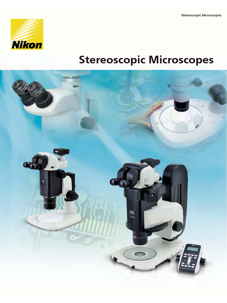 Stereoscopic Microscopes NIKON 2CE TVVH 6 Recortado | PDF | Zoom Lens ...