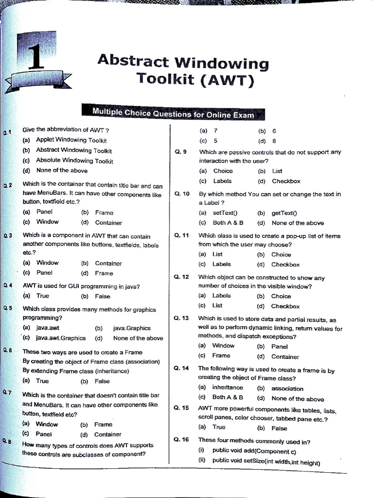 AJP MCQTextbook | PDF