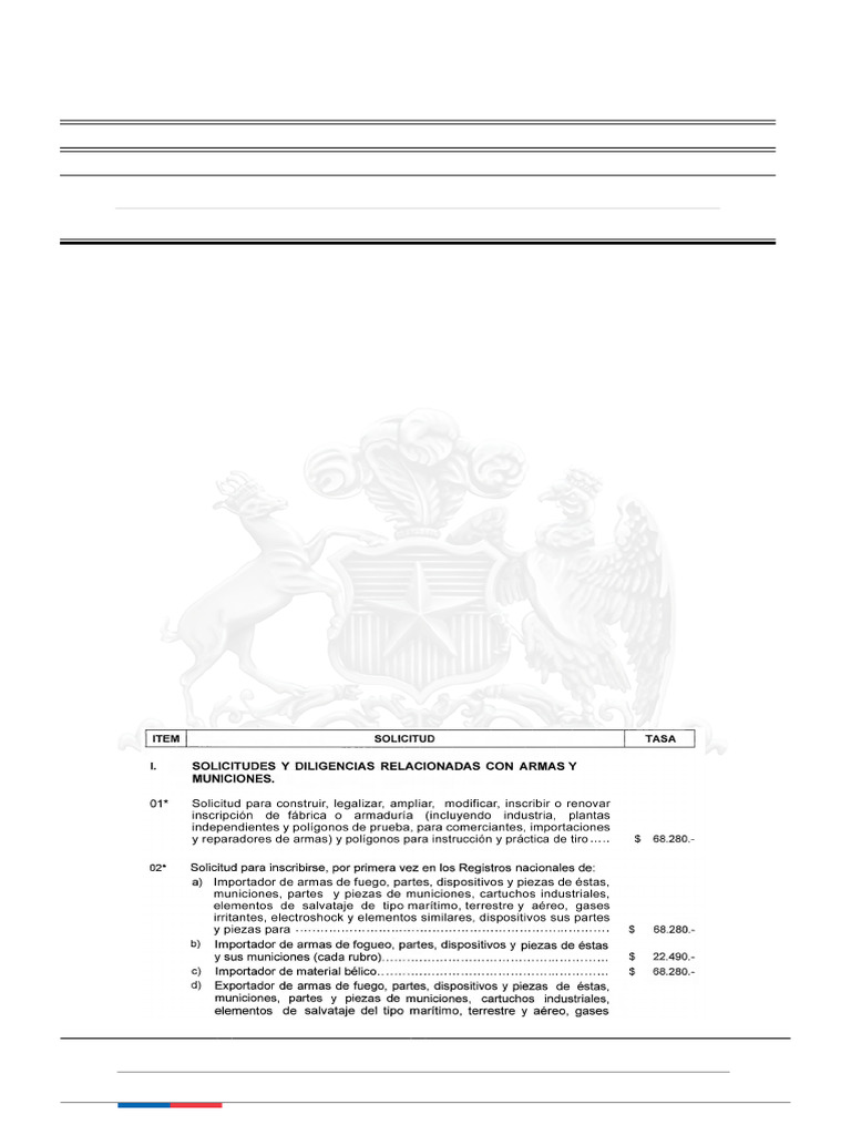 tasas | PDF | Chile | Gobierno