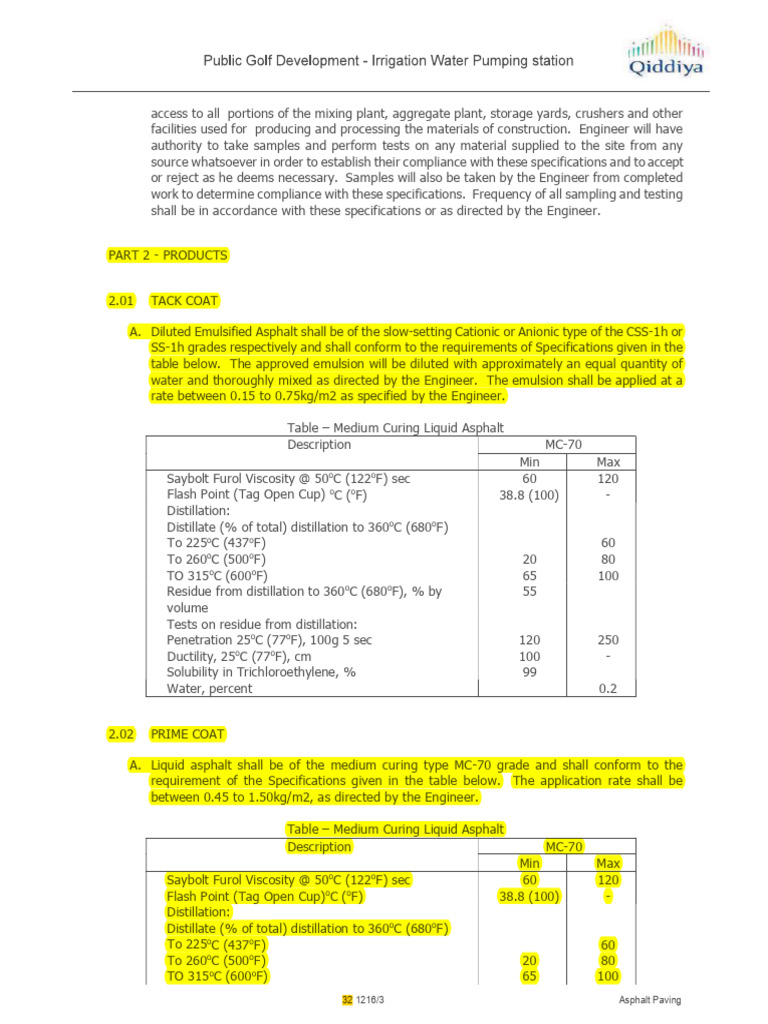 Prime Coat and Tack Coat | PDF | Construction Aggregate | Concrete