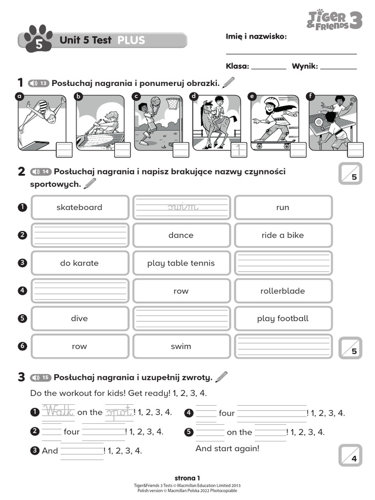 T F3 Unit 5 Test Plus | PDF