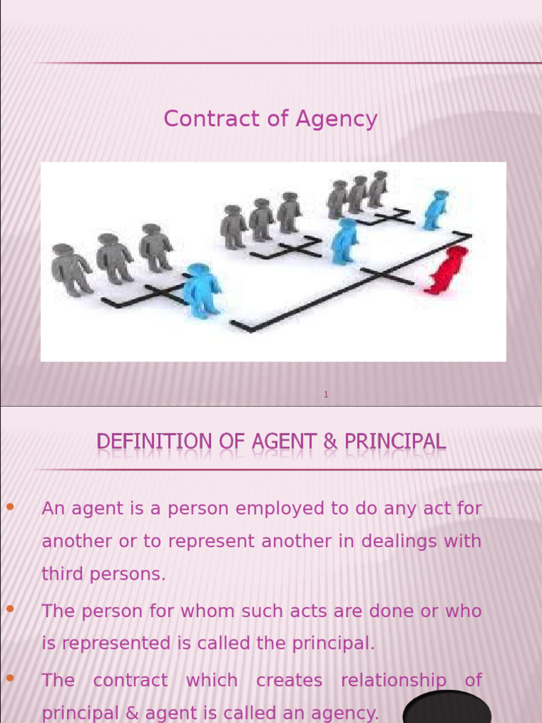 Contract of Agency | PDF | Law Of Agency | Legal Liability
