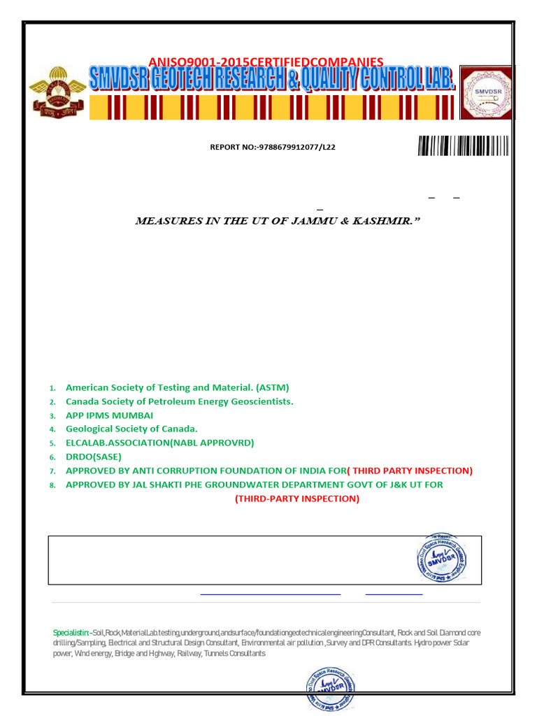 Dynamic Load Test Final | PDF | Deep Foundation | Force