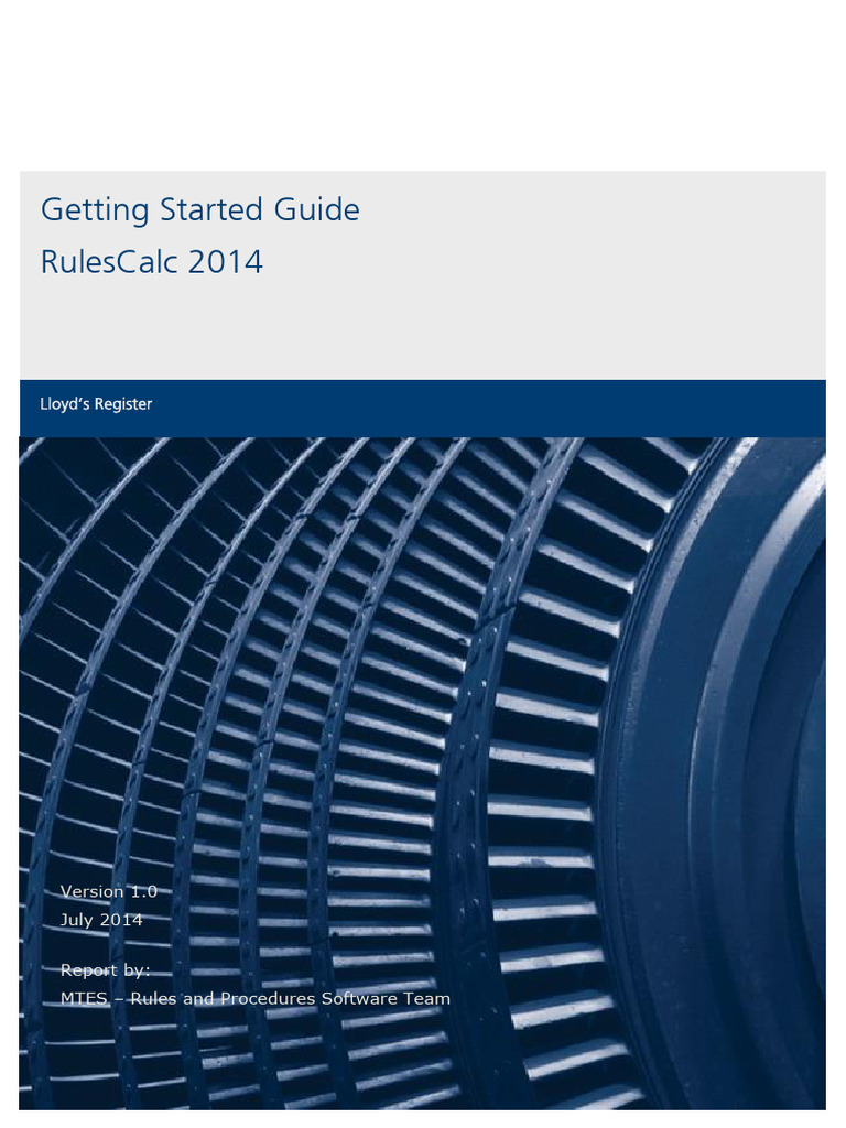 RulesCalc Getting Started Guide | PDF | Windows Xp | Software
