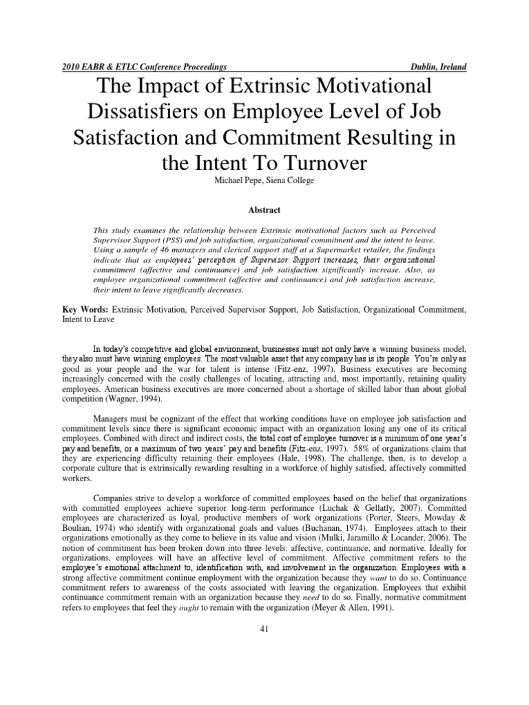 Article 164 | PDF | Job Satisfaction | Cronbach's Alpha