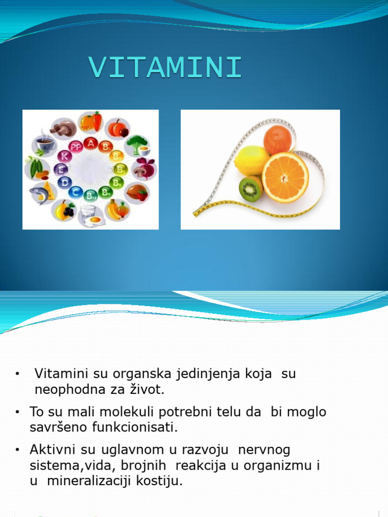 Vitamini | PDF