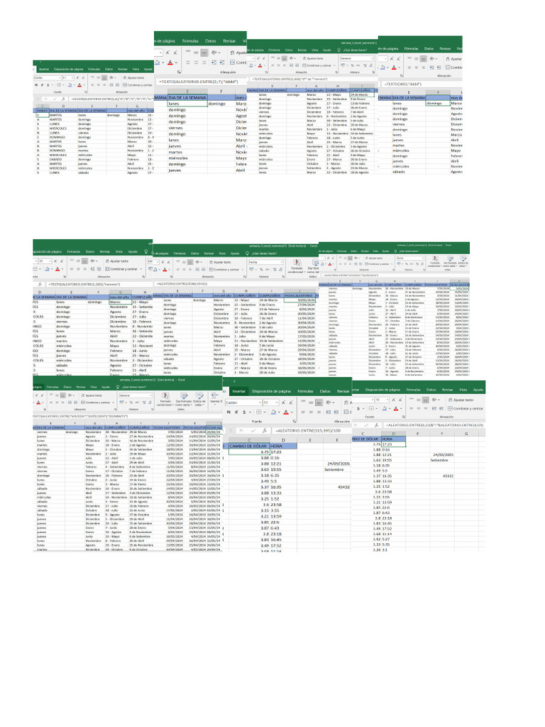 Excel Semanana 3 | PDF