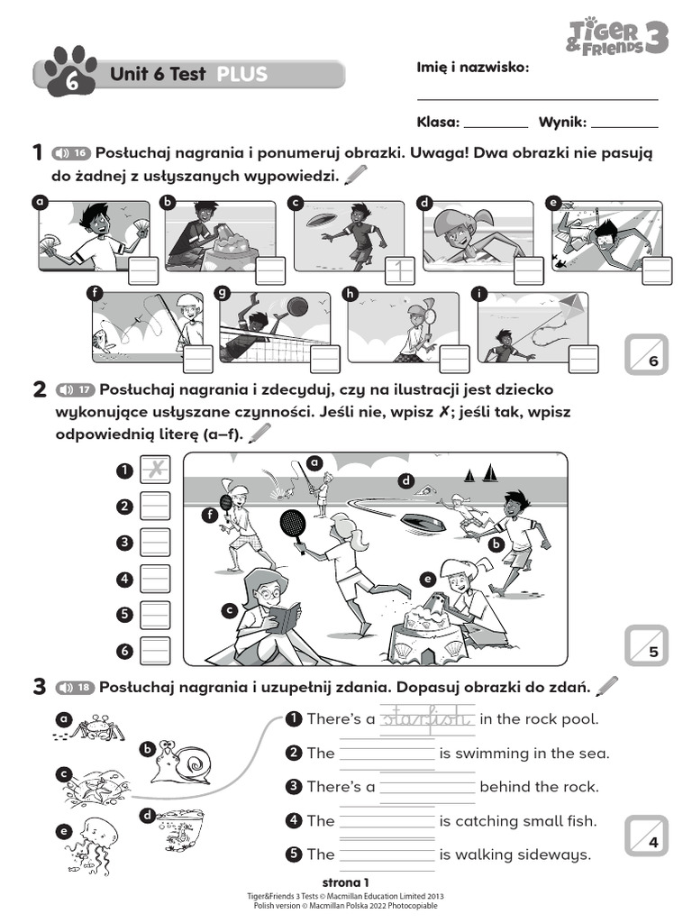 T F3 Unit 6 Test Plus | PDF