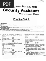 CBSE Assistant Secretary Mains Exam Official Paper (Held On - 10 Nov ...