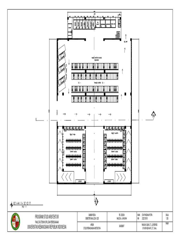 DENAH BASEMENT | PDF