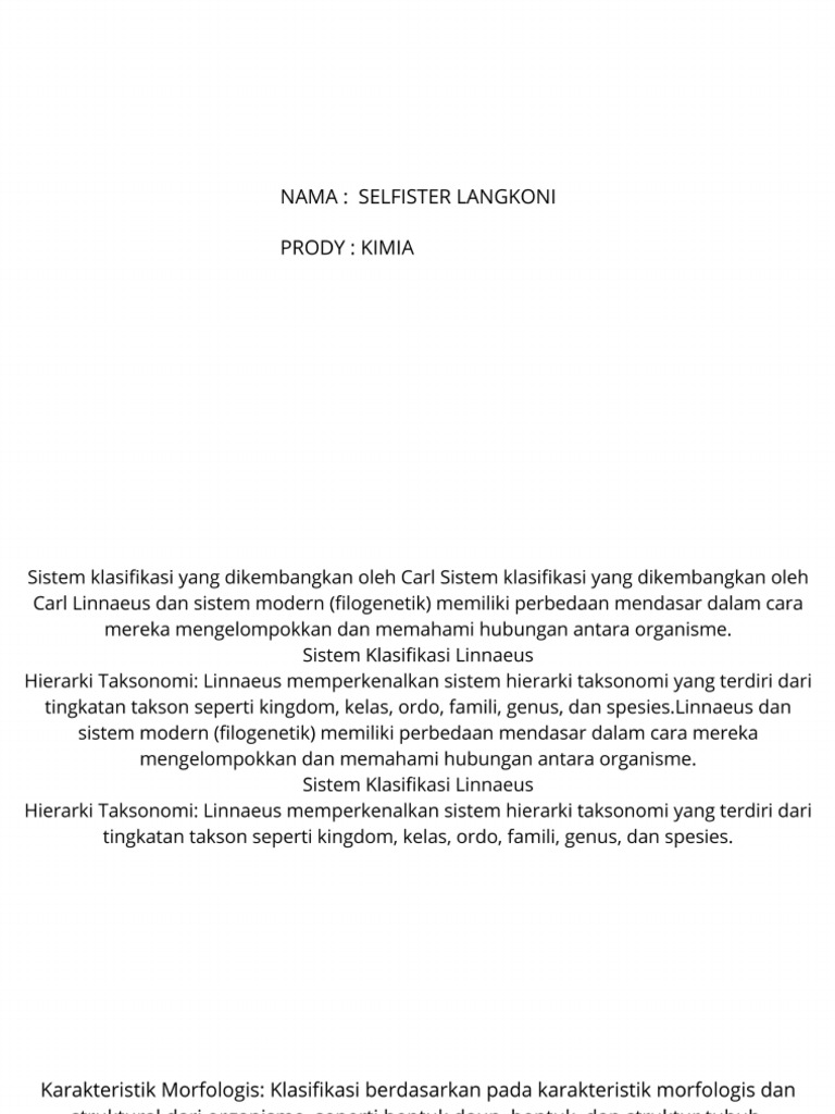 Nama Selfister Langkoni Prody Kimia - 20241214 - 210546 - 0000 | PDF