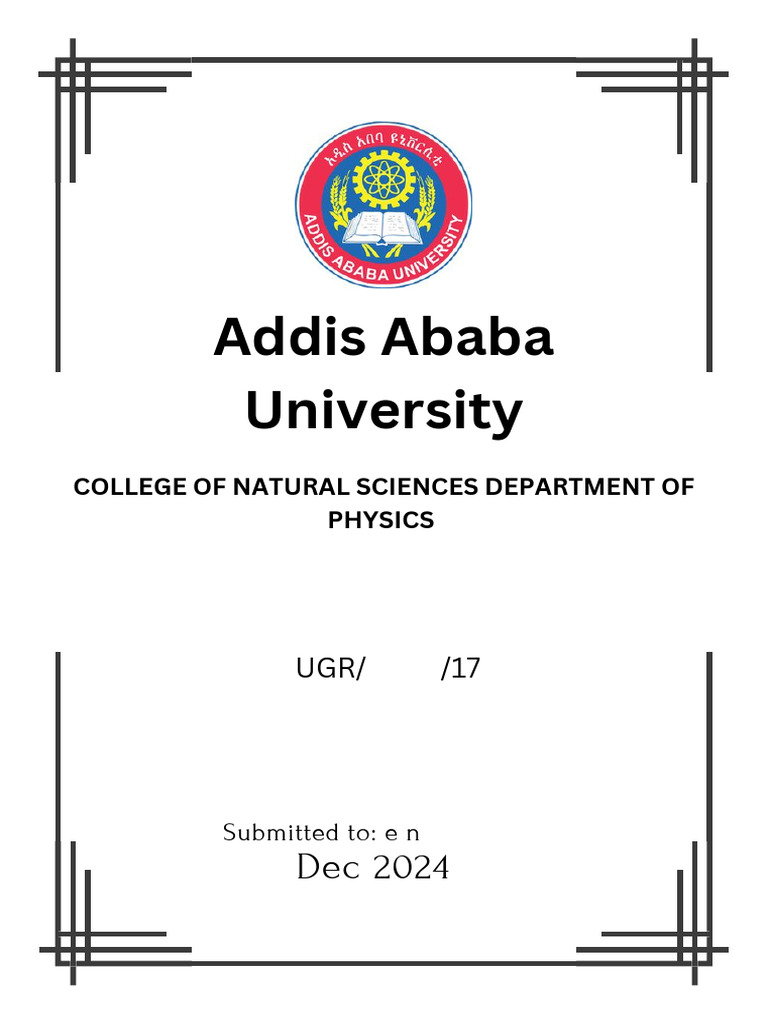 Simple Border Classic Stationery Paper A4 Document | PDF