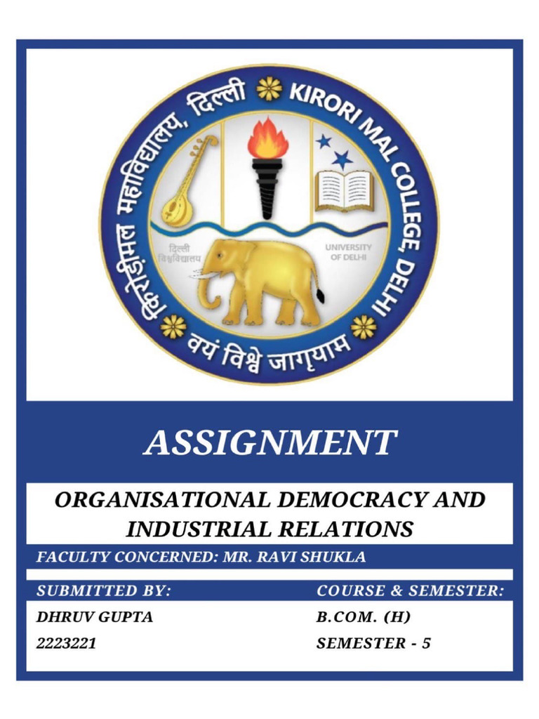 DhruvGupta ODIR Assignment | PDF