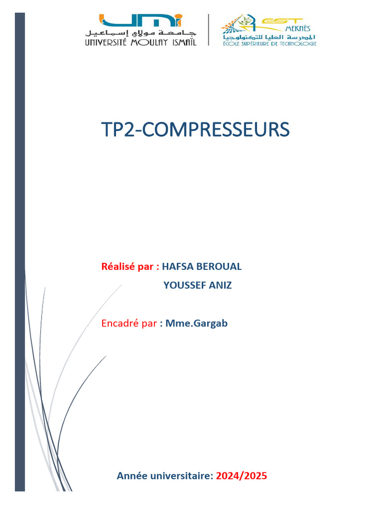 Analyse des performances des compresseurs | PDF | Logiciel | Réfrigérateur