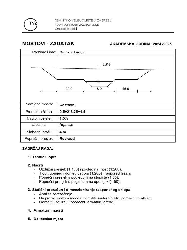 Mostovi Zadaci | PDF