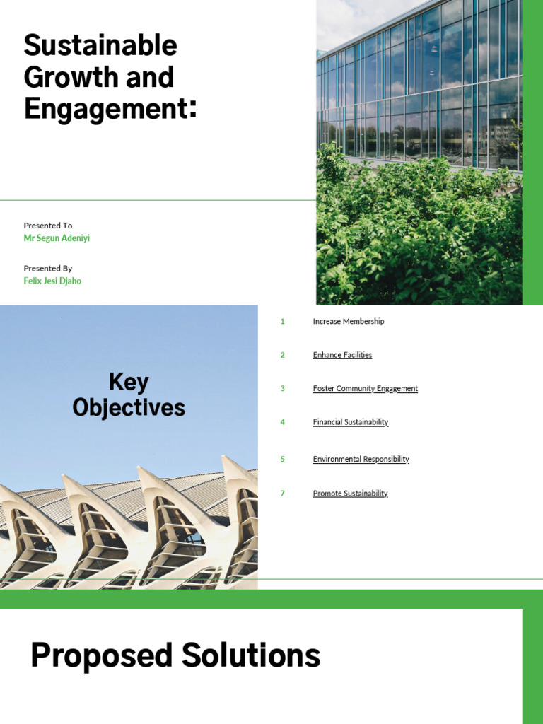 Club House Presentation PDF | PDF