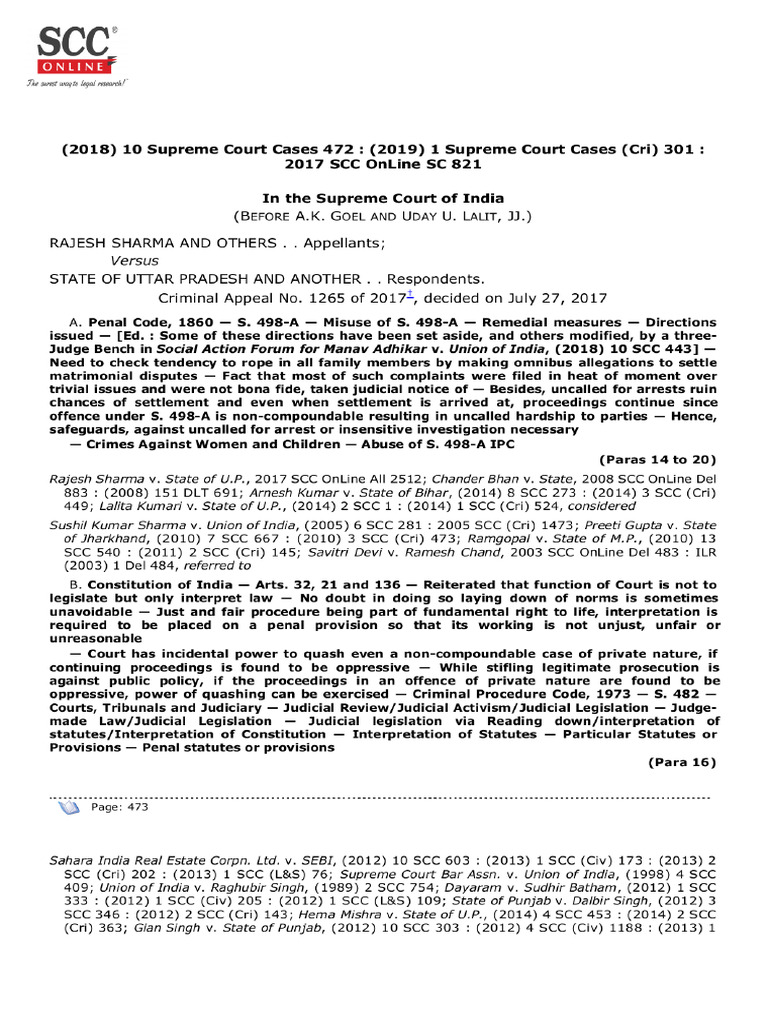 J_2018_10_SCC_472_2019_1_SCC_Cri_301_2017_SCC_OnLi_22jglsgljain ...