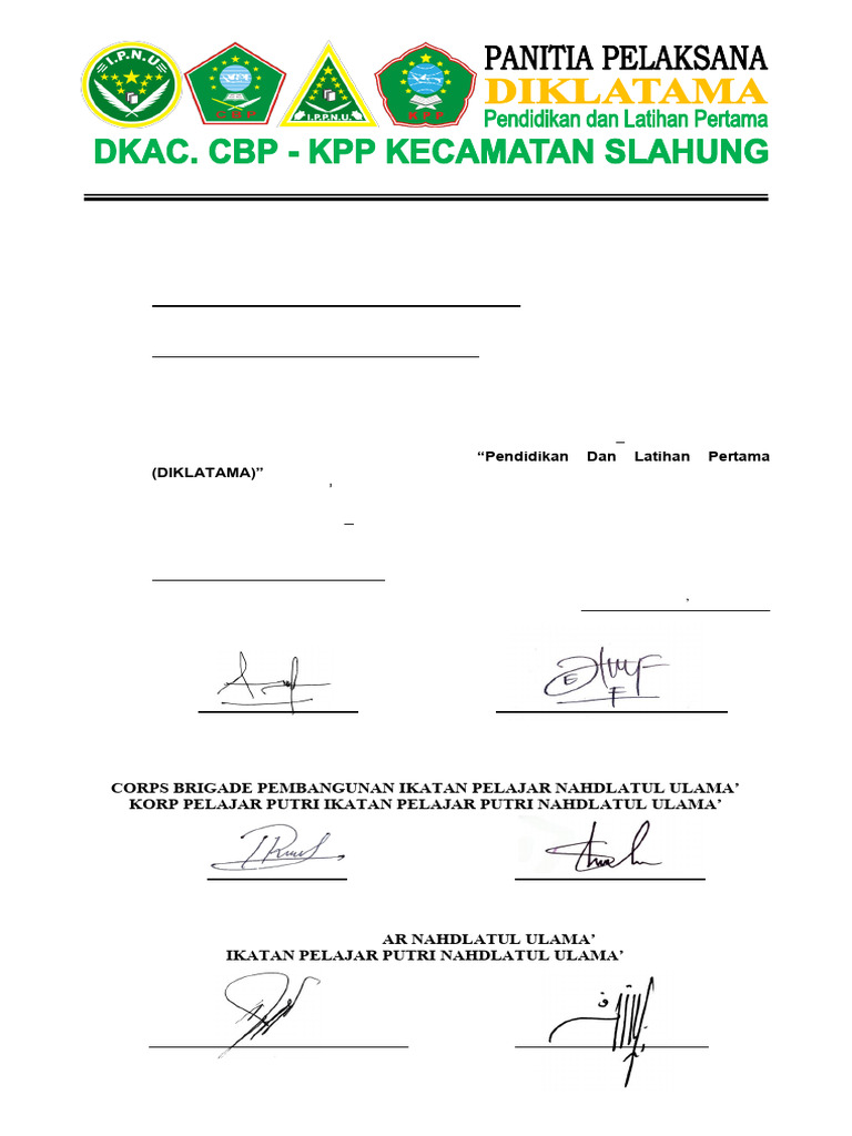 Undangan Demisioner | PDF