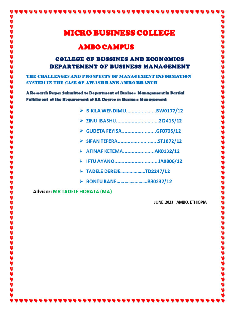 Bikila Wendimu Research Afaan Oromo | PDF