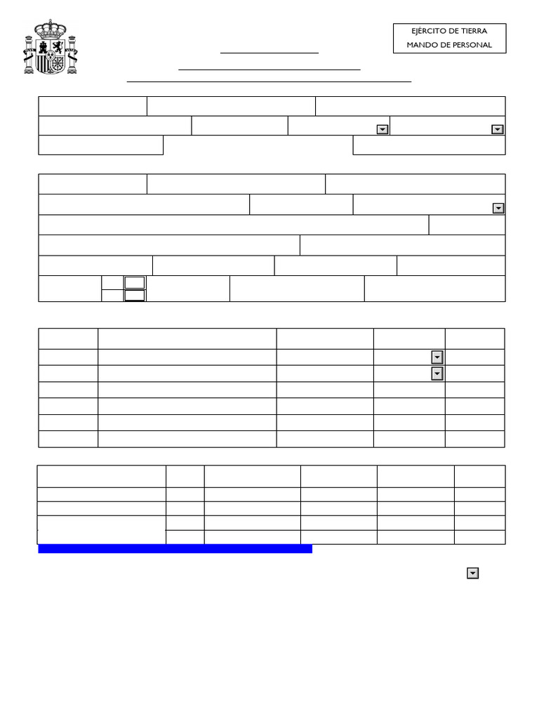 Solicitud Rml-Cordoba Anexo Iii It17/11 | PDF | Militar