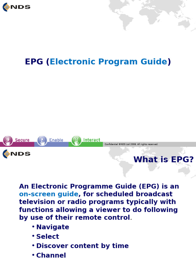 EPG-Feature-3.0 | PDF | Set Top Box | Parsing