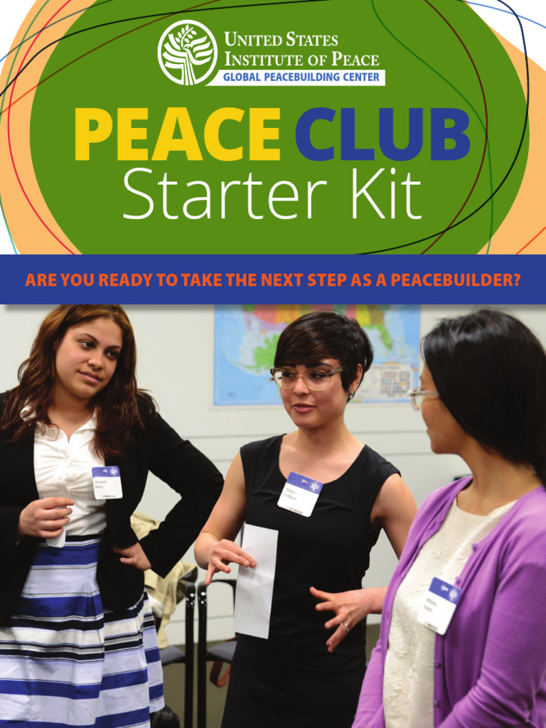 Peace Club Starter Kit | PDF | Peacebuilding | Mediation