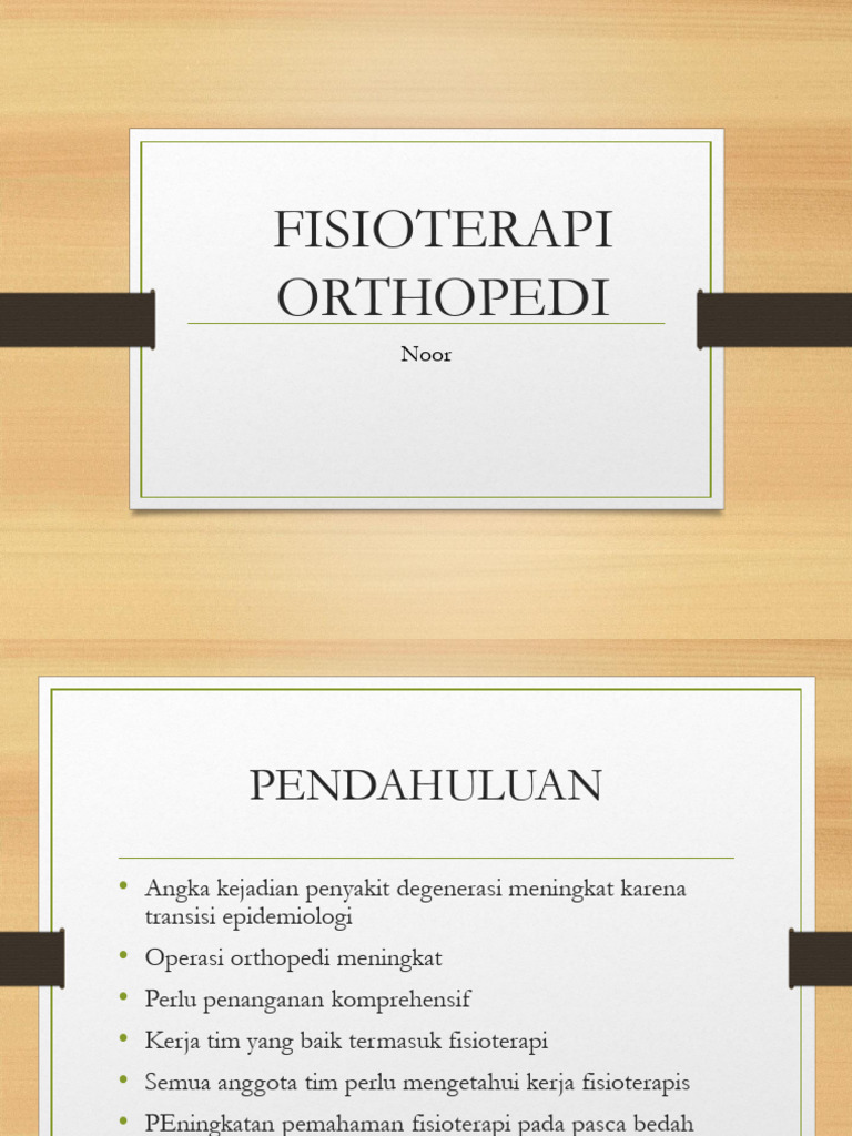 Fisio Ortho | PDF