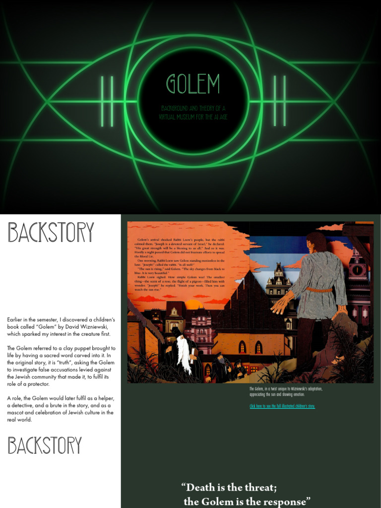 Project Golem | PDF | Artificial Intelligence | Intelligence (AI) & Semantics