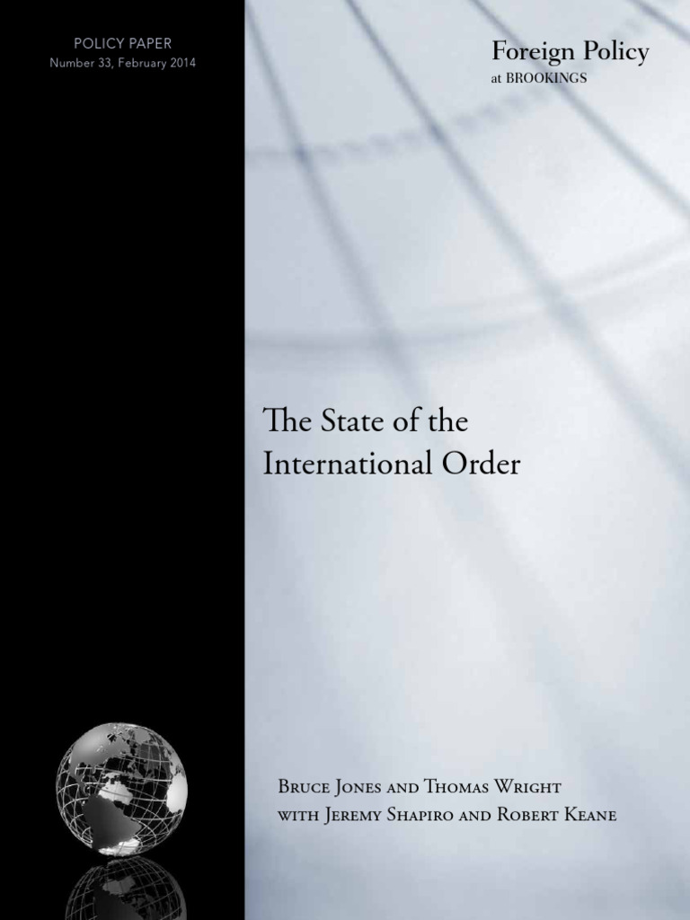 The State of International Order | PDF | The United States | Great Power