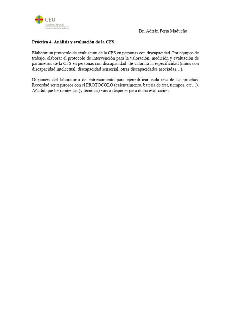 Práctica 4 análisis. Protocolo | PDF