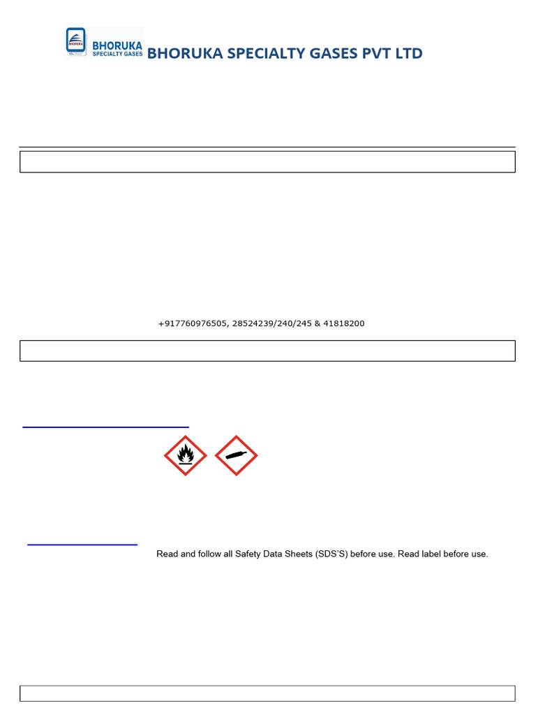 METHANE-MSDS (3) | PDF | Waste Management | Personal Protective Equipment