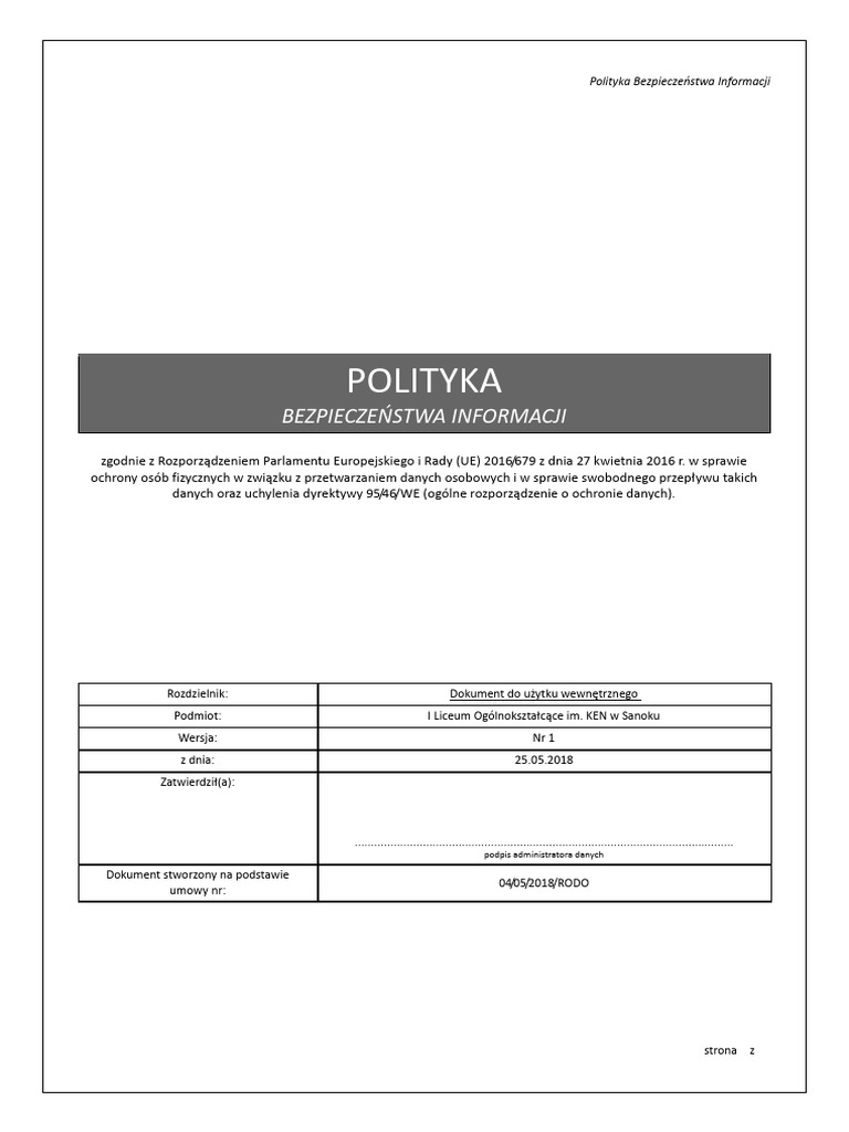 RODO_2022_2023 | PDF