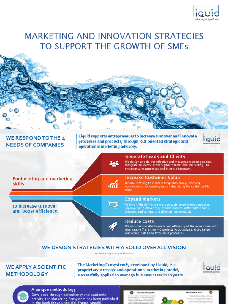 Liquid - Lead Generation To Boost Business | PDF | Marketing | Innovation