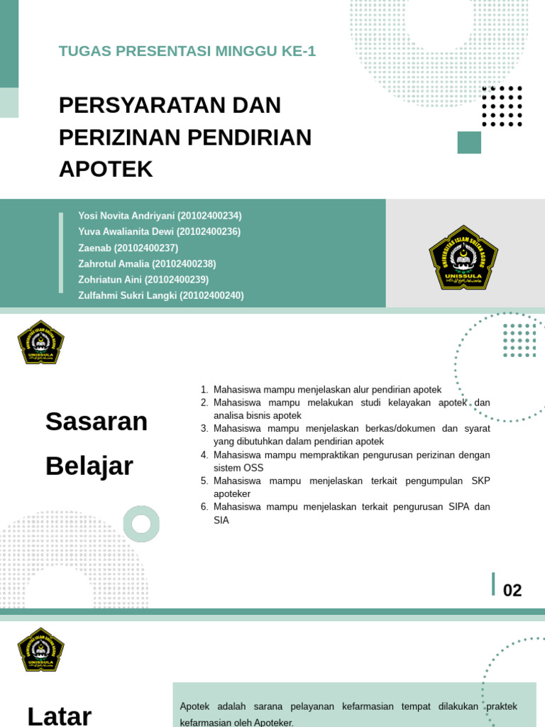 Pendirian Apotek | PDF