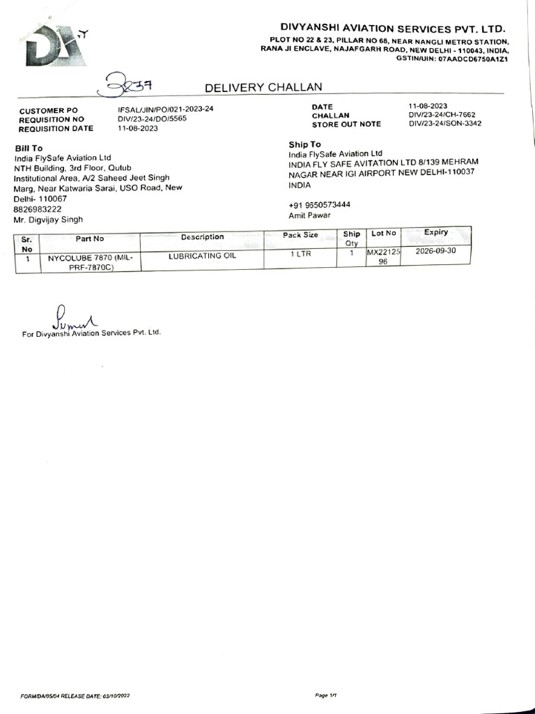MIL-PRF-7870C Lubricant Oil | PDF | Regulation